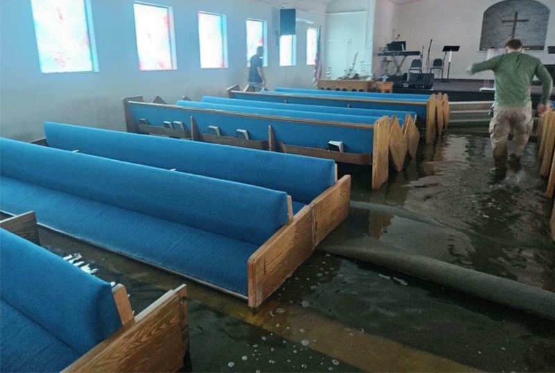 Iglesia Bautista Bethel devastated by flood waters: ‘So blessed I want ...