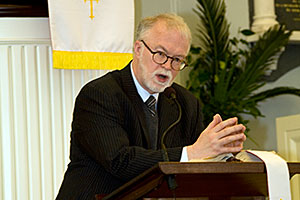 Reformation scholar speaks at Hamrick Lectureship - Baptist Courier