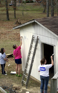 CSU students spend spring break in Mississippi - Baptist Courier